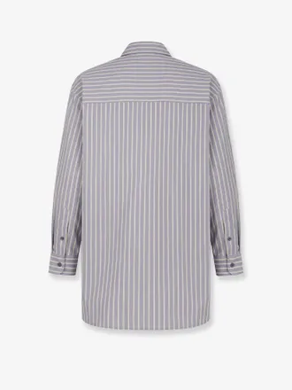 SOEUR Womens Cotton Shirt Grey