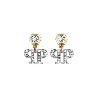 Philipp Plein Femme, Accessoires, Gris, Taille: ONE Size Earrings
