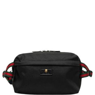 Gucci Pre-owned Sac banane en toile 477085 - unisex - Pre-owned - Noir - Taille: ONE Size
