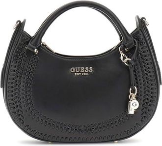 Guess Tatum Satchel Bag Black