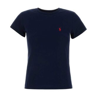 Polo Ralph Lauren Cotton T-Shirt - - Tops - Damen - Blau - M