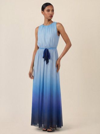 Apart Maxikleid mit Farbverlauf und Taillenband