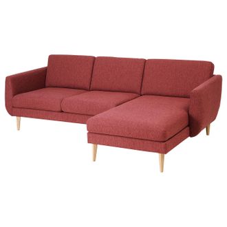 IKEA SMEDSTORP 3er-Sofa mit R&eacute;camiere