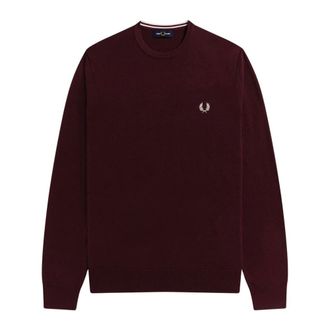 Fred Perry Herren, Sweatshirts & Hoodies, Rot, SGr&ouml;&szlig;e