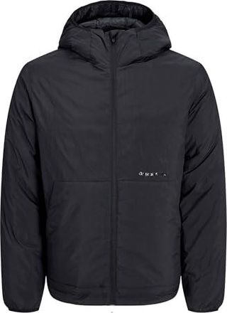 Jack & Jones Jorvesterbro Veste isolée à Capuche Sn Jacket, Noir, M Homme