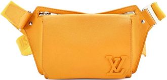 Louis Vuitton Aerogram Takeoff Sling Bag Leather belt bag - Gelb