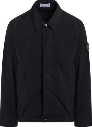 Stone Island Leichte Kompaktjacke - - Jackets - Herren - Blau - S
