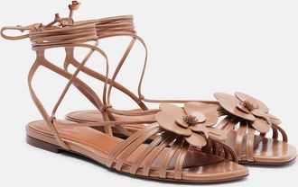 Zimmermann Sandalen Orchid aus Leder