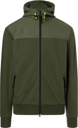 Bogner FIRE+Ice Herren Sweat Jacke Tamino, Farbe:Olive, Gr&ouml;&szlig;e:XXL