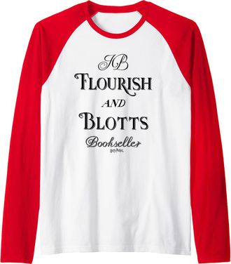 Harry Potter Flourish and Blotts Raglan