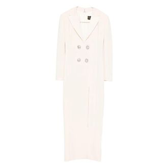 Simona Corsellini Langes Blazer-Kleid - - Dresses - Damen - Wei&szlig; - M