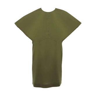 Manila Grace Bluse mit Rundhalsausschnitt - - Blouses & Shirts - Damen - Gr&uuml;n - S