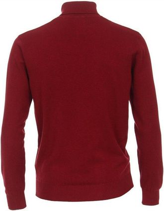 Redmond Rollkragenpullover REDMOND Casual Herren Pullover Langarm Rollkragen Comfort Rot