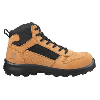 Carhartt Work in Progress Herren Michigan Rugged Flex S1P Mittelhoher Sicherheitsstiefel, Weizen, 48