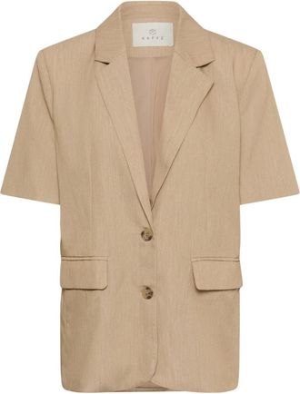 Kaffe Kajulie Blazer - - Jackets - Damen - Beige - L