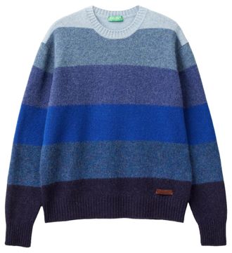 Benetton Herren Trikot G/C M/L 103mk107t Pullover, Mehrfarbig, XX-Large