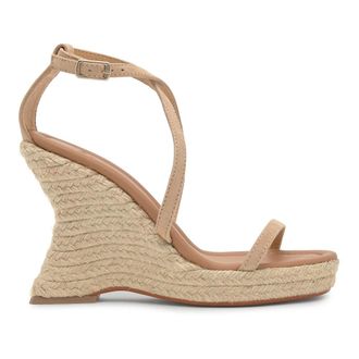 Castaner Femme, Chaussures, Beige, Taille: 35 EU Sandale compensée
