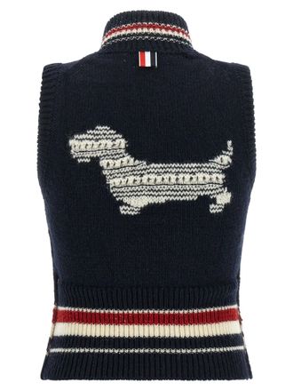 Thom Browne Hector Vest - Navy
