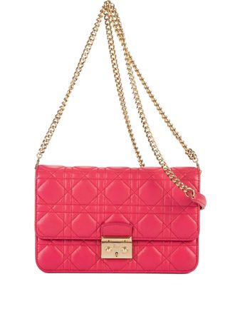Dior Miss Dior Schultertasche mit Kette - Rosa