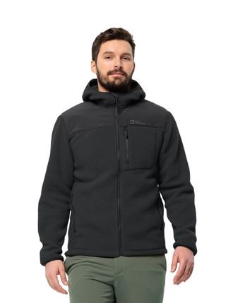 Jack Wolfskin Herren Kammweg Pile Fz M Fleece-Jacke, Phantom, XXL EU