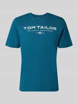 Tom Tailor Regular Fit T-Shirt aus reiner Baumwolle