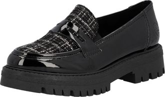 Rieker Damen 47550 Loafer, schwarz 00, 39 EU