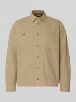 Blend Regular Fit Hemdjacke mit Brusttaschen Modell DENNY