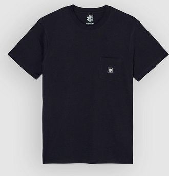 Element Icon Label Pocket T-Shirt flint black