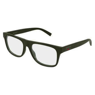Gucci Rechteckige optische Brille - - Accessories - unisex - Gr&uuml;n - 56 MM