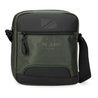 Pepe Jeans London Bromley Messengerh&uuml;lle Tablet-Schutzh&uuml;lle Gr&uuml;n 23x27x7 cm Polyester, gr&uuml;n, Talla &uacute;nica, Umh&auml;ngetasche f&uuml;r Tablet