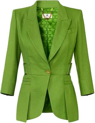 Elisabetta Franchi Blazer - Vert