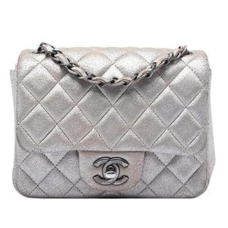 Chanel Pre-owned Vintage Gesteppte Flap Crossbody - - Pre-owned - Damen - Grau - ONE SIZE