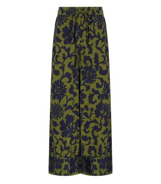 Essentiel PANTALON JOMERY VERT ET BLEU ESSENTIEL ANTWERP