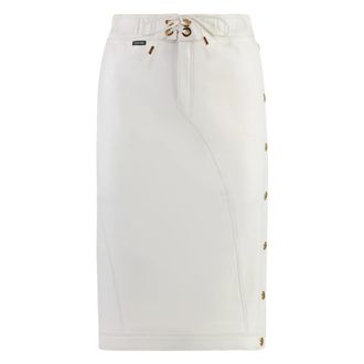 Tom Ford Seidenlammleder-Midirock - - Skirts - Damen - Wei&szlig; - 2XS