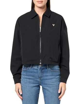 Guess Veste zipp&eacute;e Eco Aur&eacute;lie pour femme, noir profond, Medium
