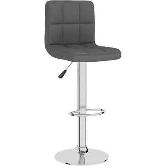 vidaXL Barhocker Dunkelgrau Stoff Vidaxl