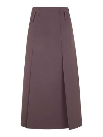 DRHOPE Jupe Longue - Marron