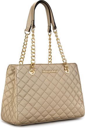 Montana West Schultertasche mit Kette f&uuml;r Damen, mittelgro&szlig;, Hobo-Handtaschen, Gold