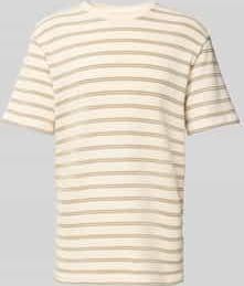 Only & Sons T-Shirt mit geripptem Rundhalsausschnitt Modell IAN