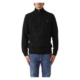 Polo Ralph Lauren Homme, Pulls, Noir, Taille: S Zip Turtleneck Pullover