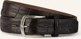 Reptiles House Lederg&uuml;rtel Timor braun