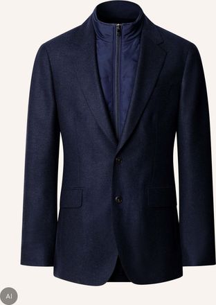 Hackett Sakko Wl Flan Twill W/Bib blau