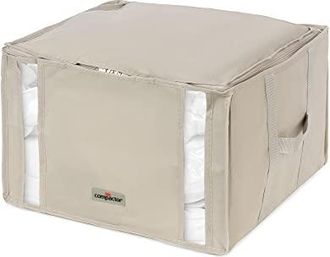 Compactor Vakuumbeutel Gr&ouml;&szlig;e M kompakt - Staubsaugerkompression f&uuml;r Kleidung und Kissen - Luftdichter Aufbewahrungsbeutel mit Rei&szlig;verschluss - Platzsparend f&uuml;r 