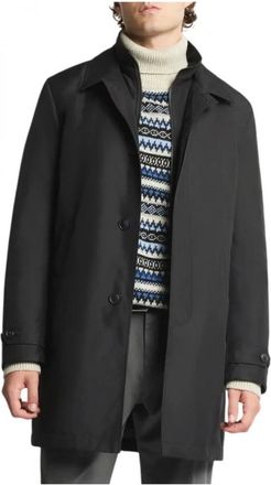 Fay Herren, Mäntel, Schwarzk, XSGröße