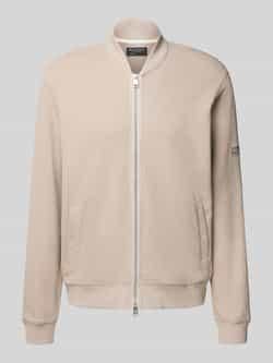 Marc O'Polo Regular Fit Sweatjacke aus reiner Baumwolle