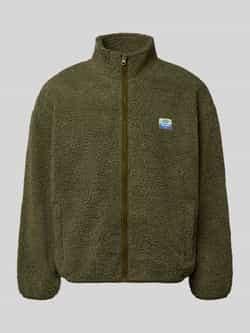 American Vintage Sweatjacke mit Logo-Patch Modell HOKTOWN