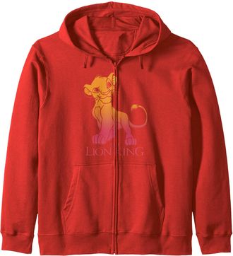 Disney Der K&ouml;nig der L&ouml;wen, Young Simba, Sonnenuntergang, Gradient Kapuzenjacke