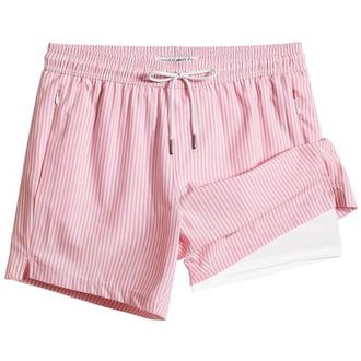 Maamgic Maillot de Bain pour Hommes avec Compression Short de Bain 2 en 1 | 5.5 S&eacute;chage Rapide Short de Natation d&eacute;contract&eacute; Boardshorts avec Pantalon int&eacute;rie