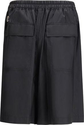 Rick Owens Kilt-Style Nylon Bermuda - Black