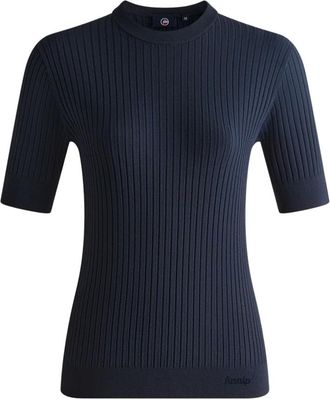 Fusalp Femme, Pulls, Bleu, Taille: 36 FR T-Shirt Manches Courtes Jadou